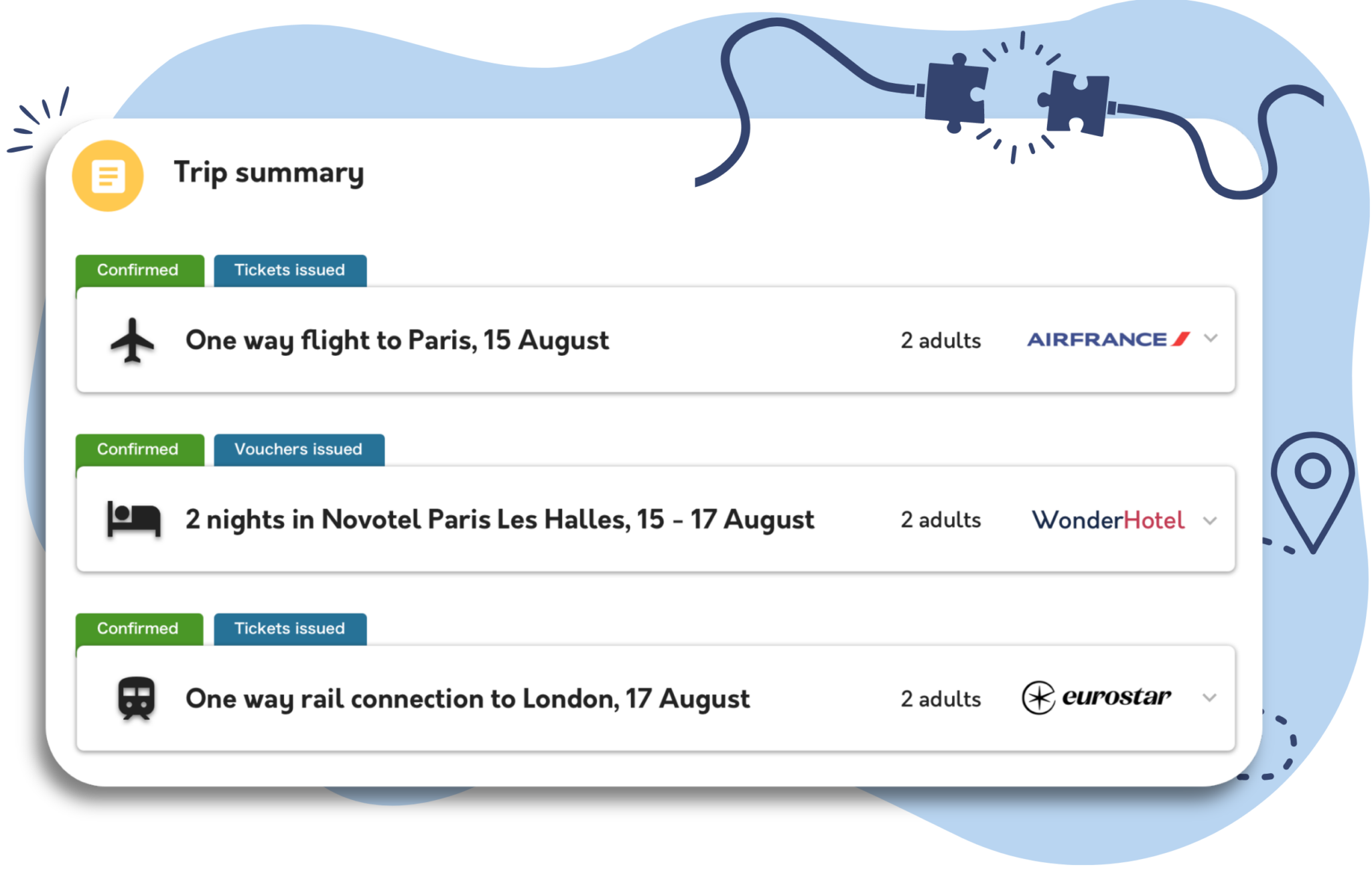 Unversal Agent Tool – Wondermiles